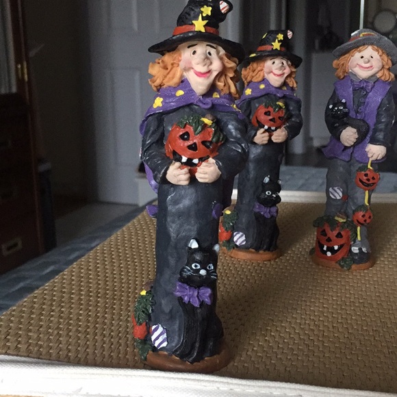 Holiday | Halloween Figurines Set Of 6 | Poshmark
